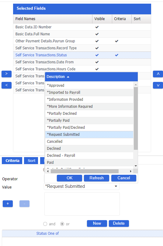 Pending Transactions Report 